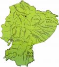 Mapa hidrográfico de Ecuador - Mapa de Ecuador